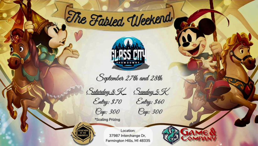 Fabled Weekend $8K TICKET (Saturday)